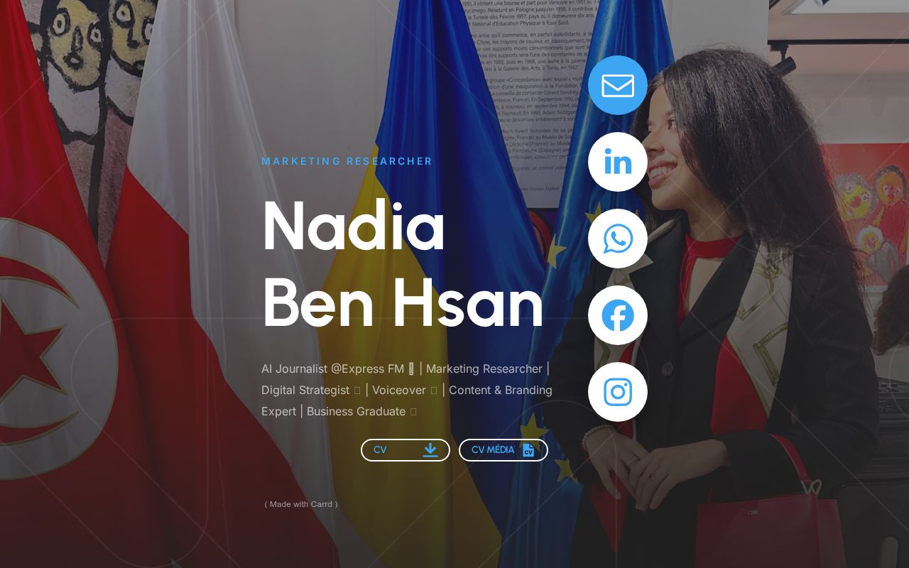 Nadia Ben Hsan - Profile